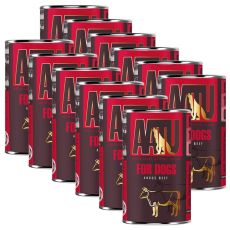 AATU For Dogs Angus Beef 12 x 400 g | ABC-ZOO