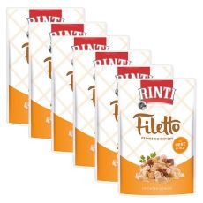 Kapsica RINTI Filetto piletina + pileća srca, 6 x 100 g | ABC-ZOO