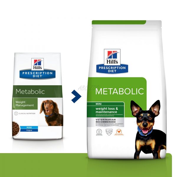 Hill's Prescription Diet Metabolic Mini Regulacija težine 1 kg | ABC-ZOO